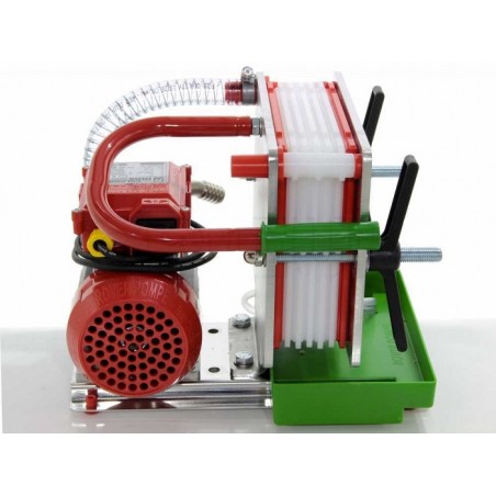 Filtradora inoxidable de placas para vino - Vanessa y Jonathan SL